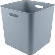 Úložný box, 31 × 31 × 31 cm, 25 l, modro-šedý