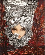 Yulia Novikova | Vnitřní krajina Rám: Černý, Velikost: 30 x 20 cm