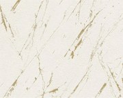 A.S. Creation Vliesová tapeta Casual Living Stone Beige Cream Gold 10,05 x 0,53m