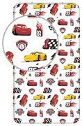 Jerry Fabrics Prostěradlo Cars 3 McQueen 90x200x25 cm