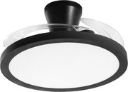 FAN LED-CONDOR-NER Stropní svítidlo Condor černý LED ventilátor 40 W, 4050 lm, CCT stmívatelné s RGB, digitální ovládání s RF dálkovým ovladačem, 2 - FANEUROPE