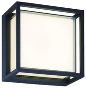 Mantra 7060 Chamonix, stropní/nástěnné venkovní svítidlo, 9W LED 3000K, šedá, 16,8x16,8cm, IP65