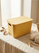 Sinsay - Úložný box s víkem - oranžová