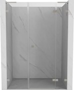 Mexen Lunar L, Otočné pravé sprchové dveře 120 cm, 8mm čiré sklo, ocelový profil, 834SL-120-050-97-00-P