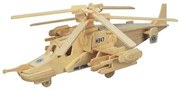 Woodcraft construction kit Woodcraft Dřevěné 3D puzzle vrtulník