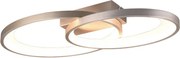 Trio Leuchten MALAGA LED stropní svítidlo stříbrné, 2900 lm, 25 W