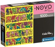 Clementoni - Puzzle 1000 Novo Art Series: Keith Haring 1