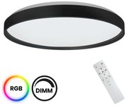 Stropní LED svítidlo Ringo, 1x LED 36w, 3000-6000k, b, RGB, s ovladačem