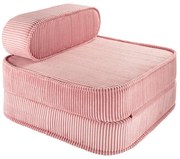Růžové manšestrové dětské křesílko Flip – Wigiwama