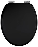 WC sedátko s automatickým spouštěním černé 108584