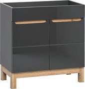 Skříňka pod umyvadlo 60 cm (BALI GRAFIT 820-60D FSC)