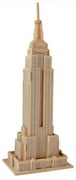 Woodcraft dřevěné 3D puzzle - skládačka Empire State Building