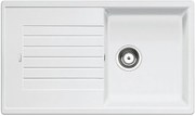 Blanco Zia 5 S, silgranitový dřez 860x500x190 mm, 1-komorový, bílá, 520515