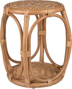 Odkládací stolek Safari Lodge kulatý 45 cm x průměr 45 cm přírodní