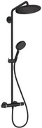 Hansgrohe Croma Select S - Sprchový set Showerpipe 280 s termostatem, matná černá 26890670