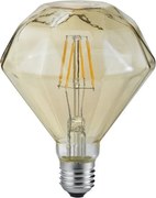 Teplá LED žárovka E27, 4 W Diamant – Trio