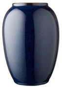 Tmavě modrá váza z kameniny (výška 20 cm) Gastro Blue – Bitz