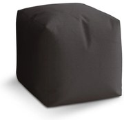 Taburet Cube charcoal, antracit