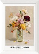 Tištěný obraz s rámem 56x75 cm Sunny Bouquet – Styler
