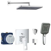 SANITINO - Sprchový set s baterií a tělesem pod omítku Grohe, příslušenství kielle, chrom SANI21GKK018
