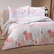 Ložní povlečení z mikrovlákna PATCHWORK ROSES za ZVÝHODNĚNOU CENU 229 Kč