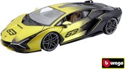 Kovový model bburago 1:18 top lamborghini sian fkp 37 yelow
