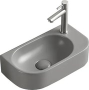 Mexen Viera nádoba na umyvadlo levá 40 x 21 cm, světle šedá matná - 21274061L