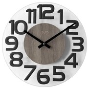 JVD Luxusní skleněné nástěnné designové hodiny JVD HT098.3