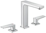 Hansgrohe Metropol - Umyvadlová baterie s výpustí Push-Open, 3-otvorová instalace, chrom 32515000