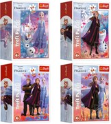 TREFL PUZZLE Frozen 2 (Ledové Království) mini 20x13cm 54 dílků 4 druhy tr54173