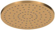 Duravit - Hlavová sprcha, průměr 25 cm, MinusFlow, kartáčovaný bronz UV0662018004