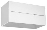 Sollux SL.0528 - Nástěnné svítidlo LOBO 2xG9/40W/230V bílá