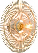 Toolight Boho, nástěnné svítidlo 43cm 1xE27 APP1577-5C, přírodní hnědá, OSW-03904