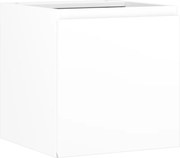 Mexen Orio, koupelnová skříňka 45 cm, 1 dvířka, bílá matná, 91A11-04547-1-BF01