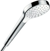 Hansgrohe Croma Select S, ruční sprcha 100 1jet EcoSmart, bílá/chromová, HAN-26805400