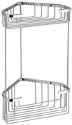 Gedy, SMART dvoupatrová rohová police 200x325x151mm, chrom, 2482