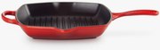 Le Creuset - Grilovací pánev, 26x26 cm, cerise 20183260600422