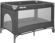 Dětská cestovní postýlka Simple Baby Mix šedá