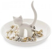 Porcelánový talířek na šperky Cat – Balvi