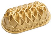 Nordic Ware forma na biskupský chlebíček Jubilee, 6 cup zlatá, 82677