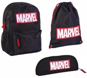 SET batoh, vak a penál MARVEL logo