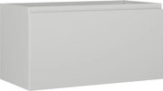Mexen Orio, koupelnová skříňka 90 cm, 1 zásuvka, šedá matná, 91A10-09047-1-BF62