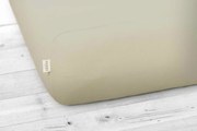 Jersey prostěradlo tmavě smetanové na výšku matrace do 30 cm Velikost: 90 x 200