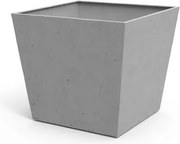 KETER Květináč Beton Square Planter Light grey