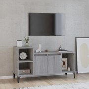 TV skříňka šedá sonoma 100x35x55 cm kompozitní dřevo
