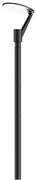 LGM SY-21093-W40-01 Venkovní sloupové svítidlo SYNDY LARGE 4m 39W 4000K 2787lm IP65 černá RAL9011 - LIGMAN