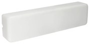 Linea Light 7810 MyWhite_B, obdélníkové venkovní svítidlo z bílého polyethylenu, 17W LED 3000K, délka 50cm, IP65
