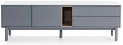 Modro-šedý TV stolek 180x56 cm Corvo – Teulat