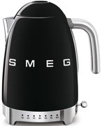 Rychlovarná konvice smeg 50's retro style 1,7l led indikátor černá