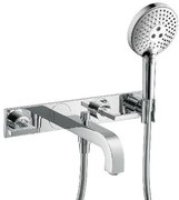 Axor Citterio - Tříotvorová vanová baterie pod omítku, chrom 39442000